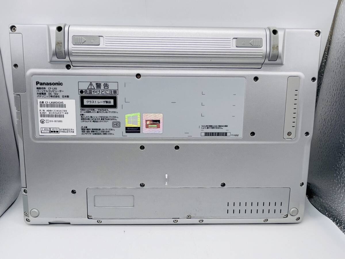 Yahoo!オークション - 【現状品】パナソニックCF-LX6 windows CF-AA641...