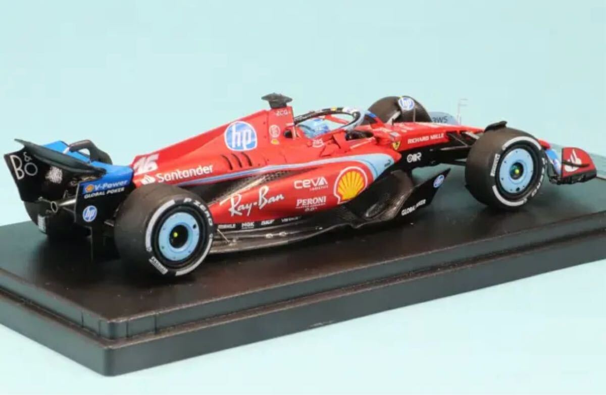 Yahoo!オークション - 1/43 フェラーリSF-24 マイアミGP2024 ルクレー...