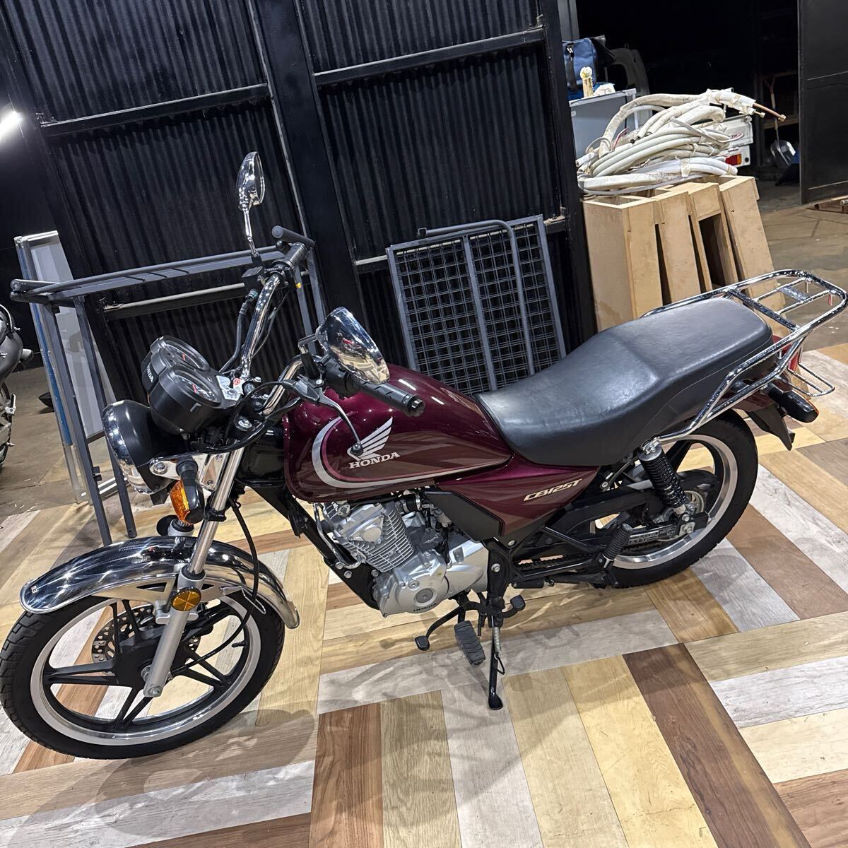 Yahoo!オークション - ホンダ cb125t sdh125 新古車 走行1034km