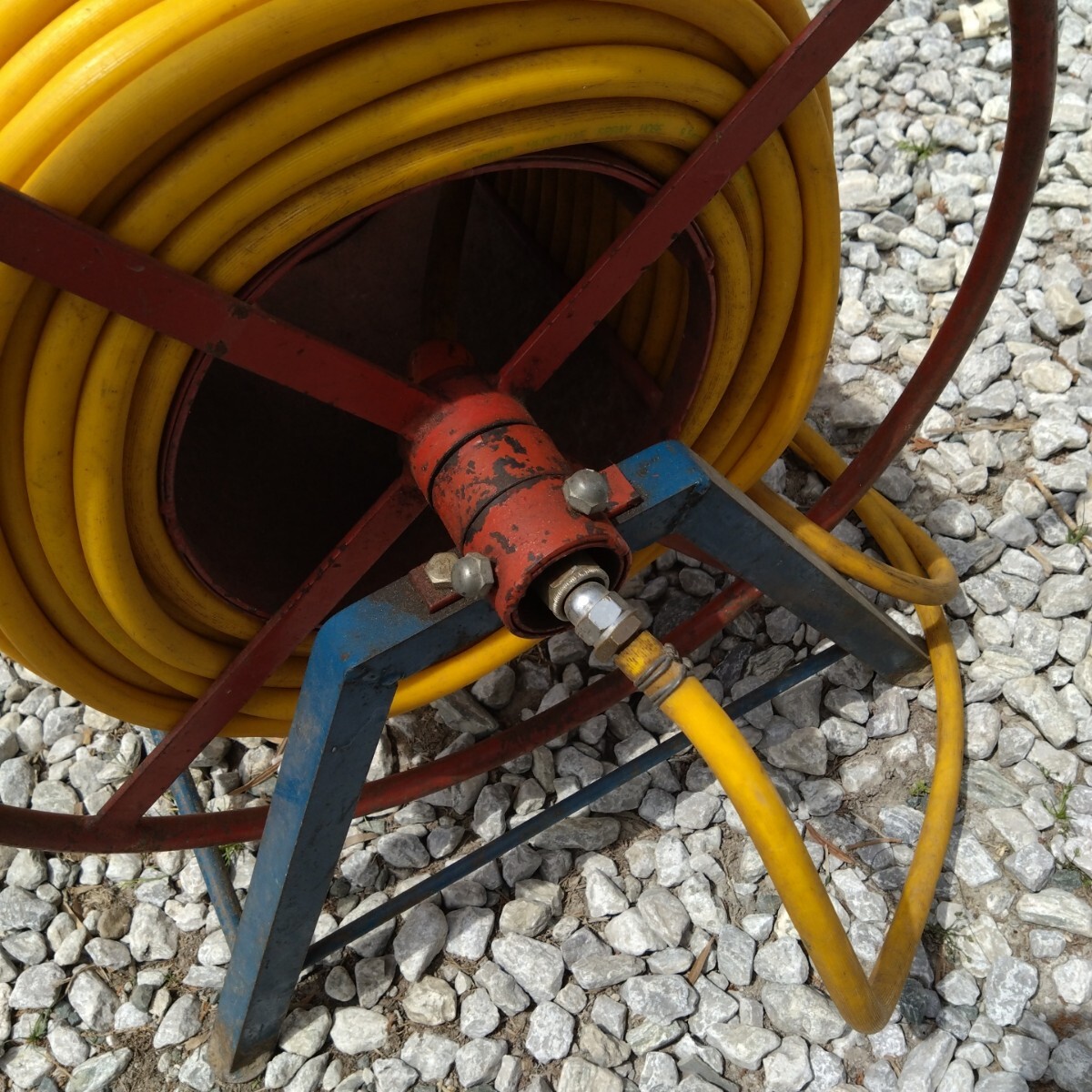 Yahoo!オークション - ホースリール ホース 動噴 高圧ホース