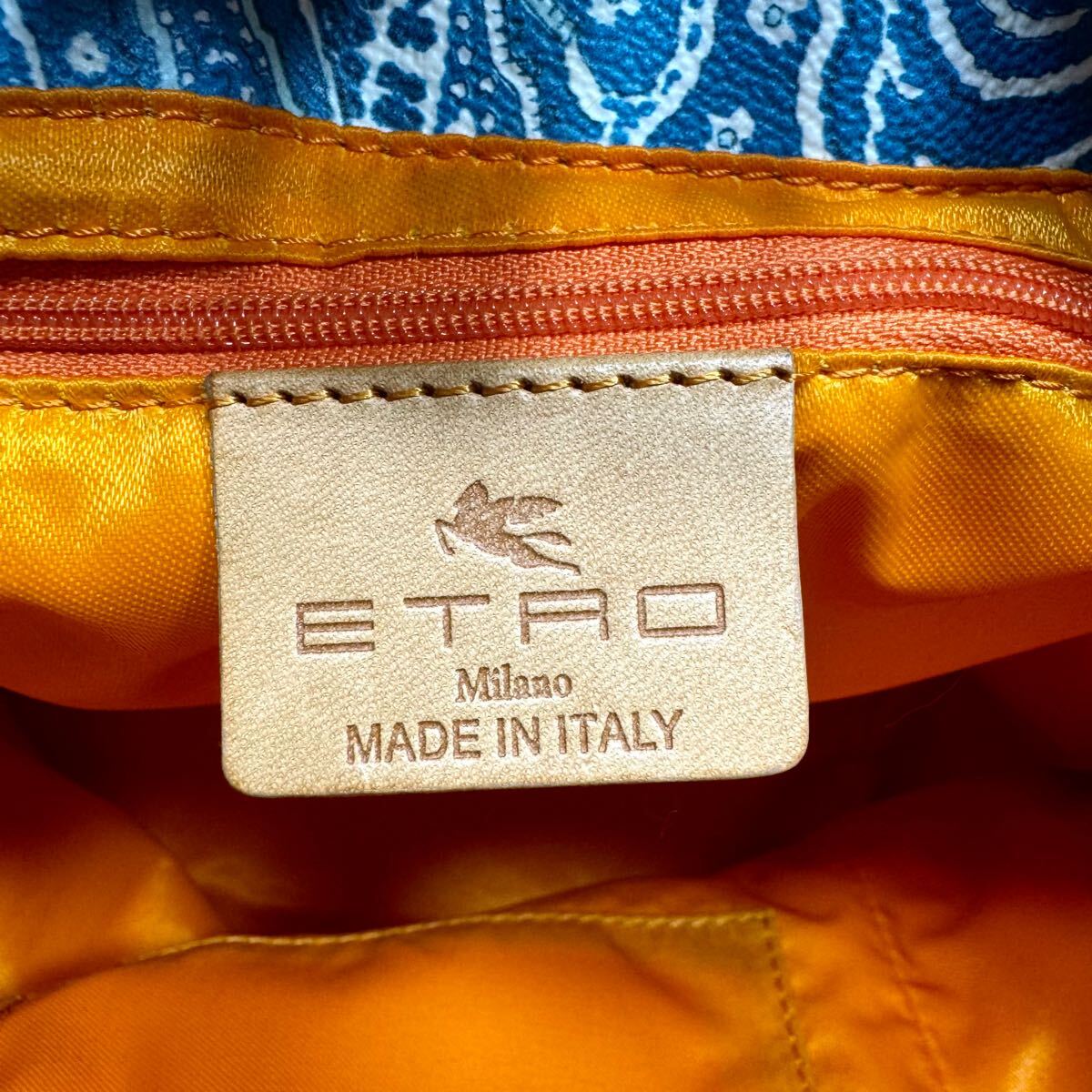 Yahoo!オークション - 極美品/希少カラー エトロ ETRO A4収納 入手困難...