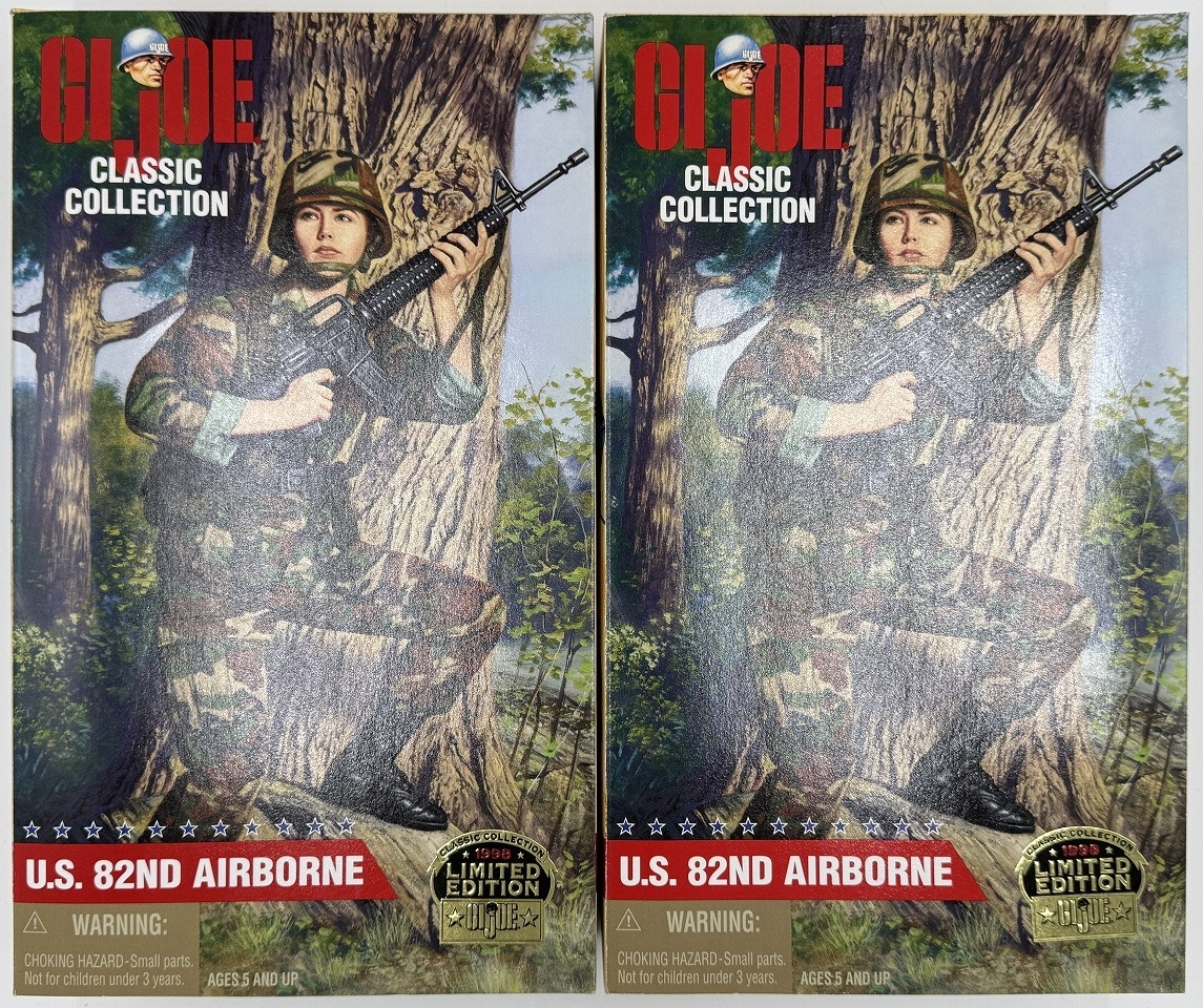 Kenner/ Hasbro G.I.ジョー U.S.82nd エアボーン 女性兵士2種 Kenner/ Hasbro G.I.ジョー U.S.82nd エアボーン 女性兵士2種