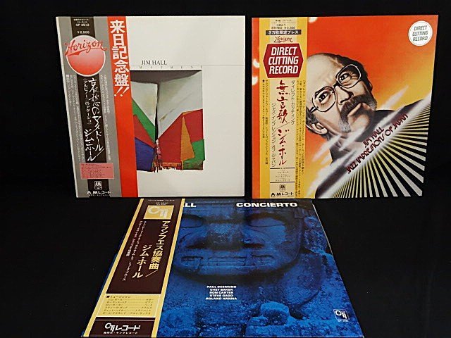Yahoo!オークション - A513 ・LP ・ ⑬ JIM HALL 3点まとめて 来日 記...