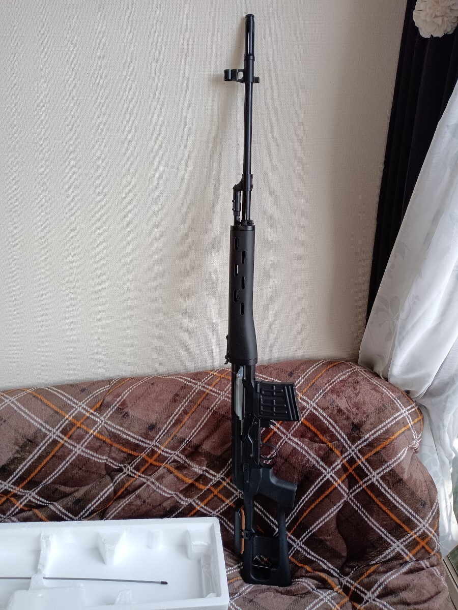 Yahoo!オークション - AGM社SVDドラグノフ フルメタル エアーコッキン...