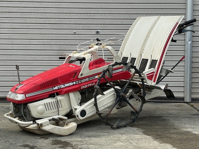 Yahoo!オークション - 静岡発 三菱 MITSUBISHI 田植え機 MP2 マイレデ...