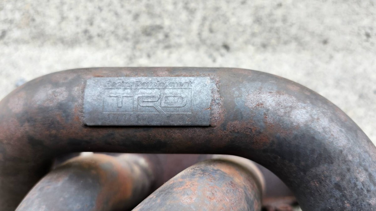 Yahoo!オークション - 【希少】トヨタ ZZW30 MR-S TRD製 エキゾースト...