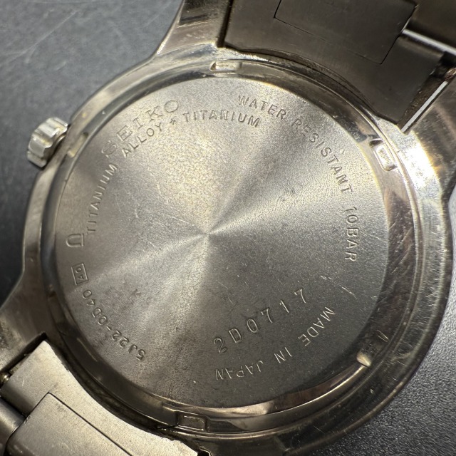 SEIKO セイコー 5J22-0D40 ブライツ KINETIC キネティック SEIKO セイコー 5J22-0D40 ブライツ KINETIC キネティック