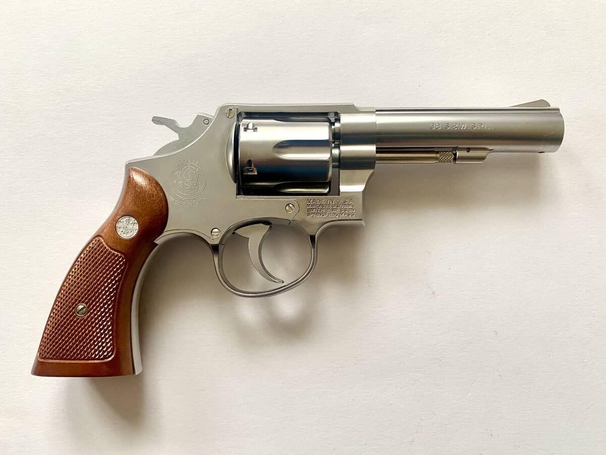 マルシン カート式ガスリボルバー S&W M64 ミリタリー&ポリス 4inch ヘビーバレル(ガスガン)｜売買されたオークション情報、yahooの商品情報をアーカイブ公開 - オークファン ...