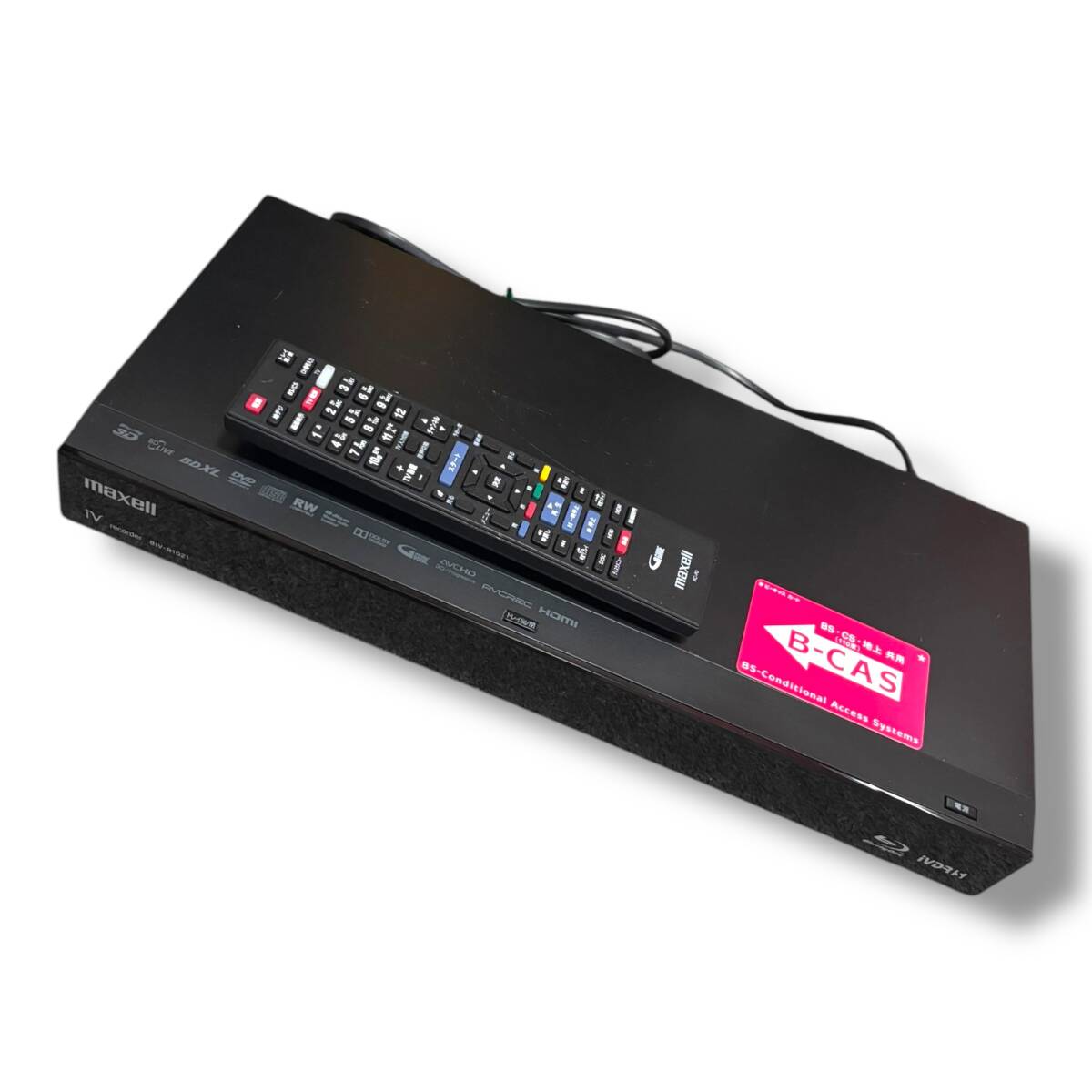 Yahoo!オークション - maxell 1TB HDD内蔵iVDRスロット搭載 BIV-R1021 ...