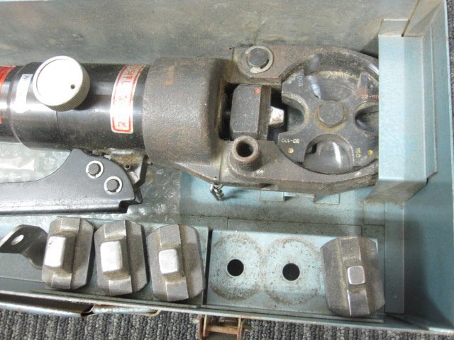 Yahoo!オークション - K4208M 亀倉精機 TAM-20F 手動油圧式圧着工具 工...