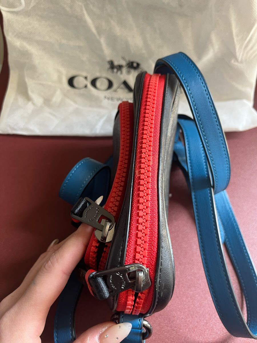 Yahoo!オークション - COACH コーチ D2061-1214 Cロゴ ブラック シグネ...