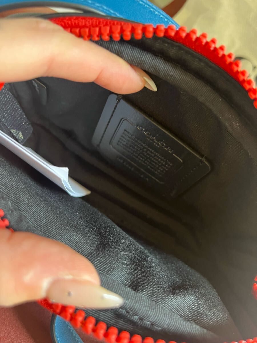 Yahoo!オークション - COACH コーチ D2061-1214 Cロゴ ブラック シグネ...