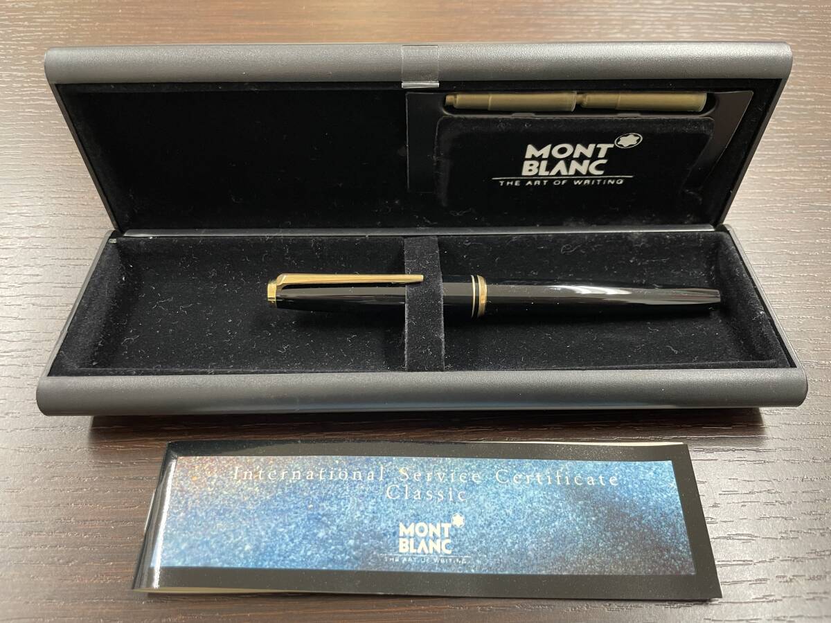 Yahoo!オークション - #6259 モンブラン 万年筆 ビンテージ 箱入り 付...