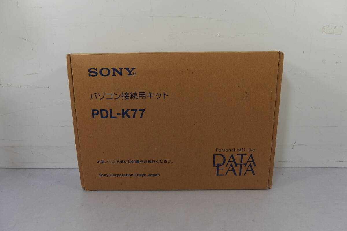 SONY ソニー パソコン接続キット MD DATAEATA PDL-K77 パーソナルMDファイル/PC接続キット/プリンタ切替器付(その他)｜売買されたオークション情報、yahooの商品 ...