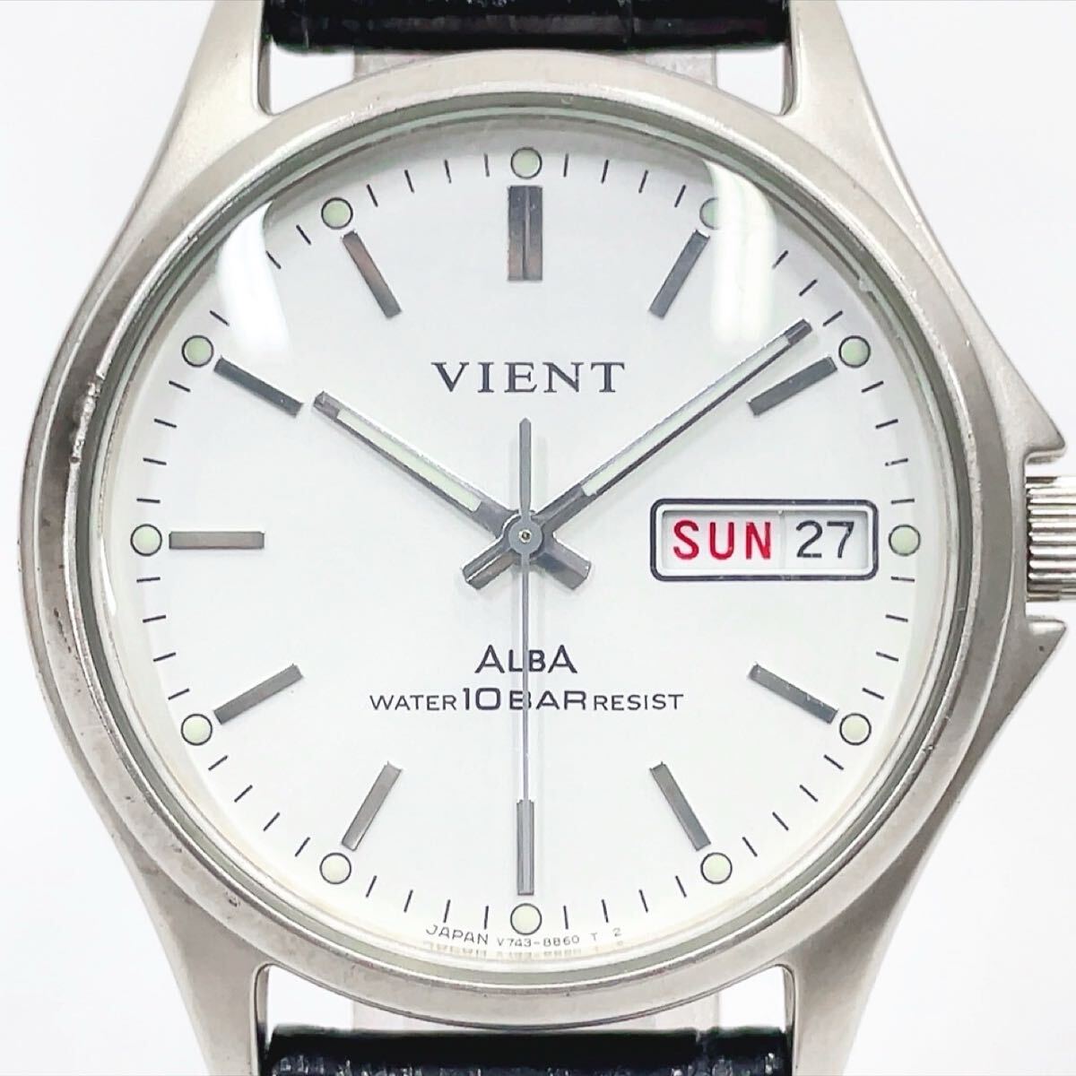 Yahoo!オークション - 美品 稼働品 SEIKO セイコー ALBA アルバ VIENT ...
