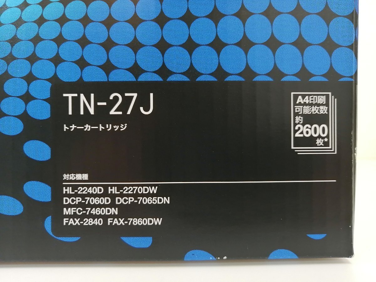 Yahoo!オークション - 未開封品 純正 TN-27J brother トナーカートリッ...
