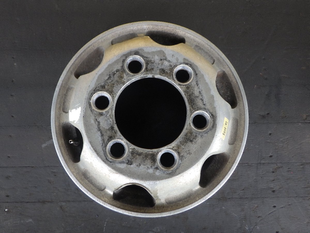 Yahoo!オークション - r6103-97 アルミホイール 17.5×6.00 トラック ...