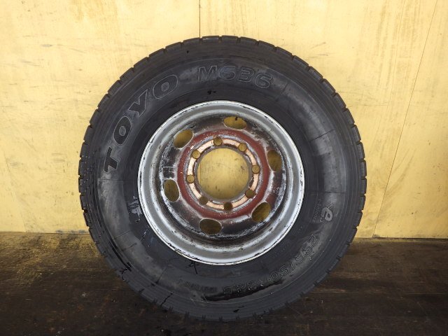 Yahoo!オークション - r6101-18 中古 ミックスタイヤ 275/80R22.5 151/...