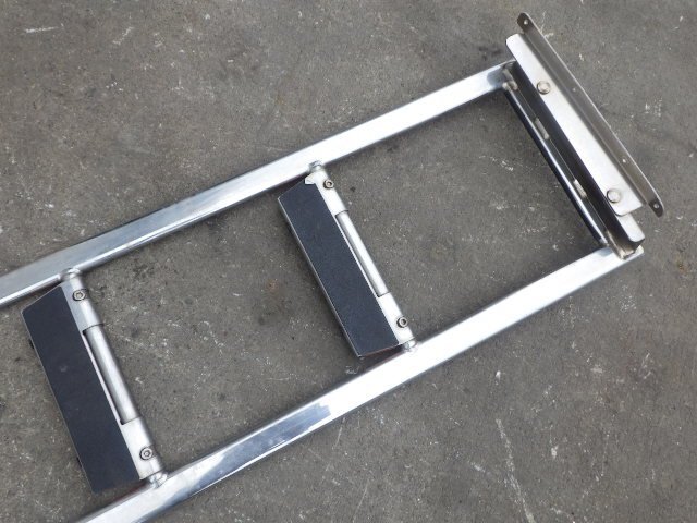 Yahoo!オークション - r696-94 ステンレス製 キャブはしご ラダー 梯子...