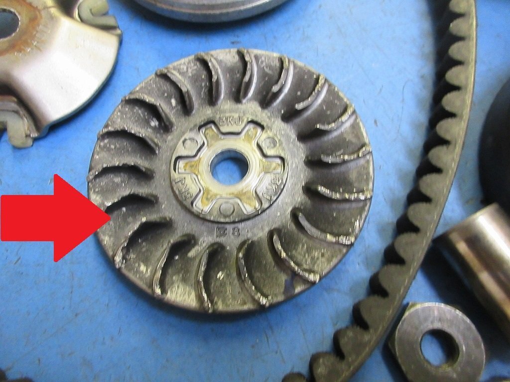 Yahoo!オークション - ジョグ ZR 3YK プーリー クラッチ ベルト 他 注...