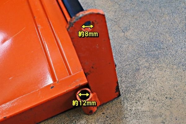 Yahoo!オークション - 【山形】冨士整地キャリア DC-Q15 アオリ リアカ...