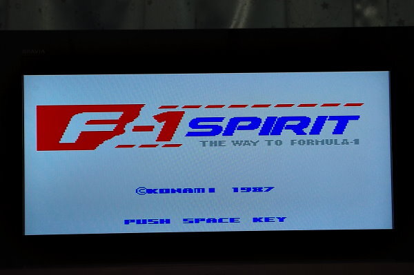 Yahoo!オークション - MSX 動作保証品 【 F-1スピリット 】 _ Konami