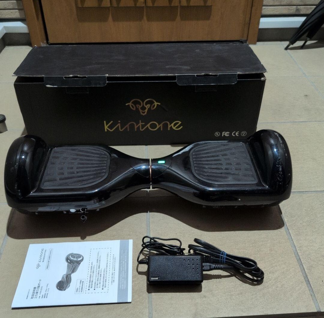 キントーン ミニセグウェイ Kintone 電動 ブラック 動作確認済 キントーン ミニセグウェイ Kintone 電動 ブラック 動作確認済