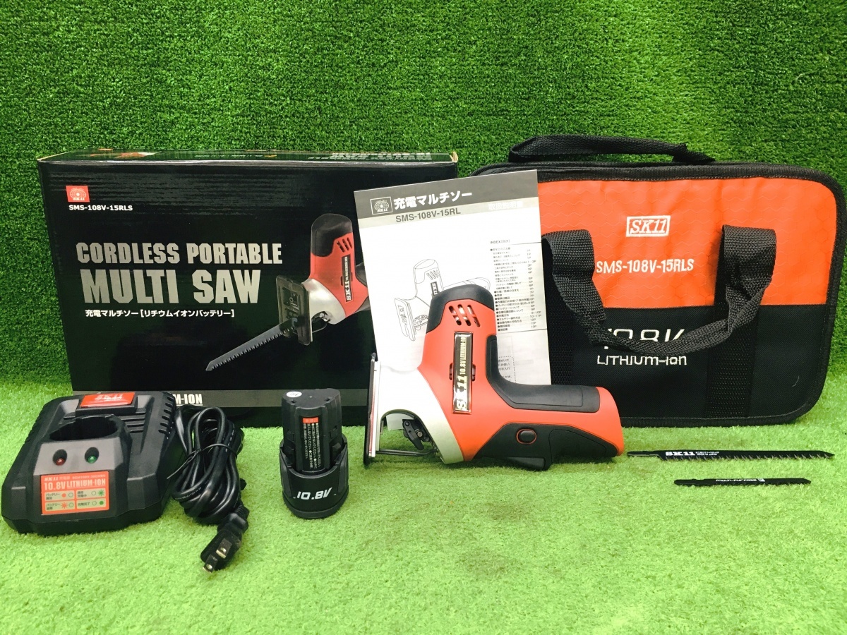 品 FUJIWARA 藤原産業 SK11 10.8V 1.5Ah 充電マルチソー SMS-108V-15RLS 本体+バッテリ1個+充電器セット(ジグソー、電気のこぎり)｜売買された ...