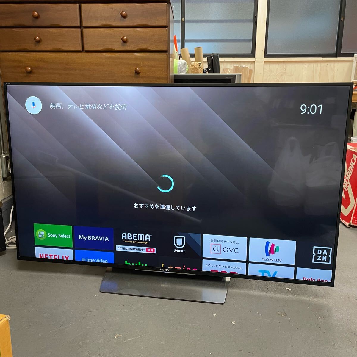 Yahoo!オークション - SONY ソニー BRAVIA ブラビア 55V型 4K対応 デジ...