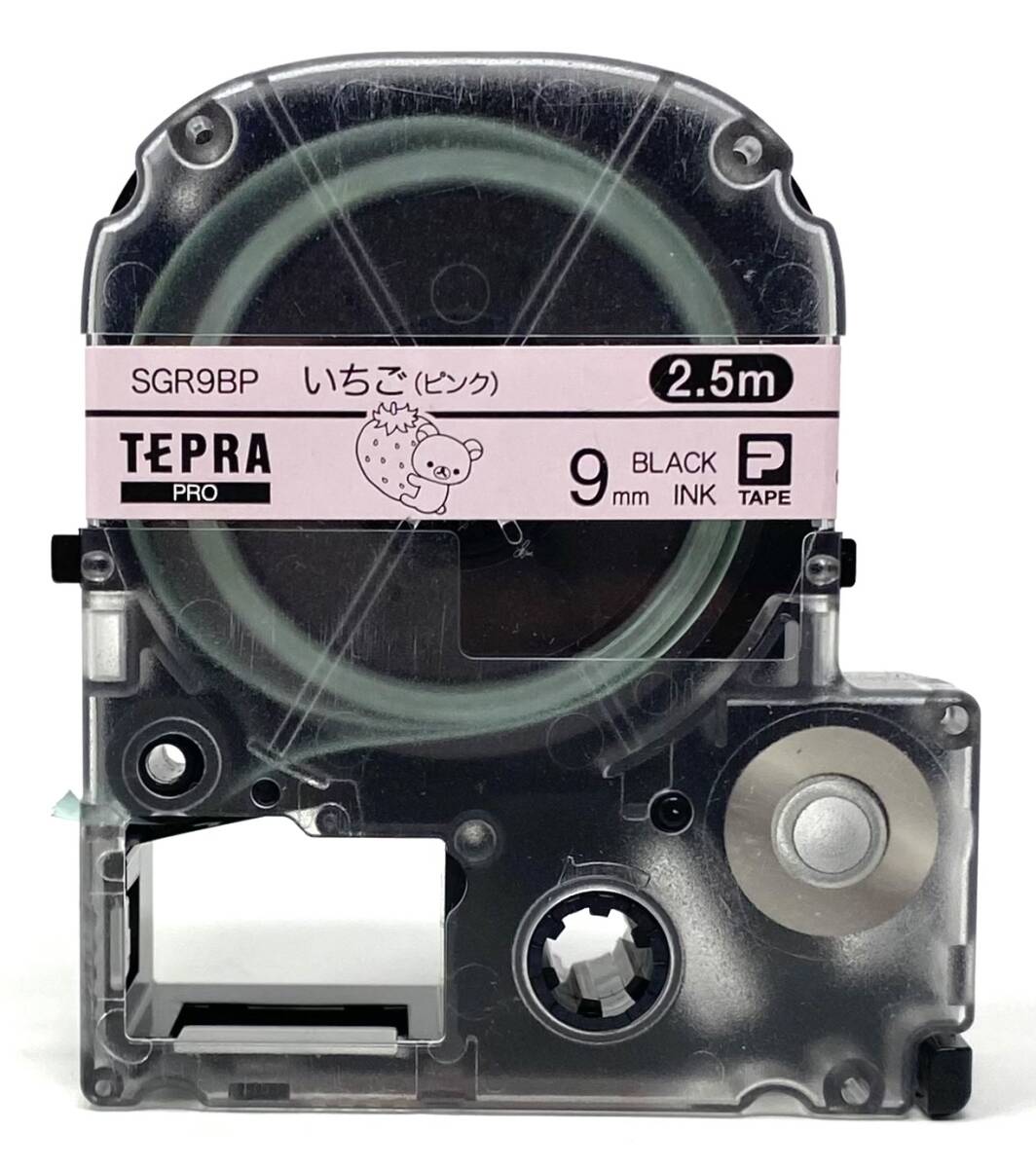 Yahoo!オークション - TEPRA いちごピンク 9mm