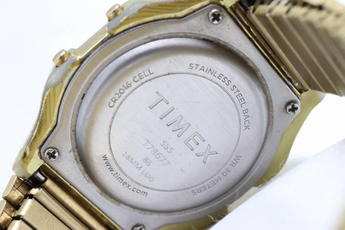Yahoo!オークション - 【W221-2】動作品 TIMEX INDIGLO タイメックス ...