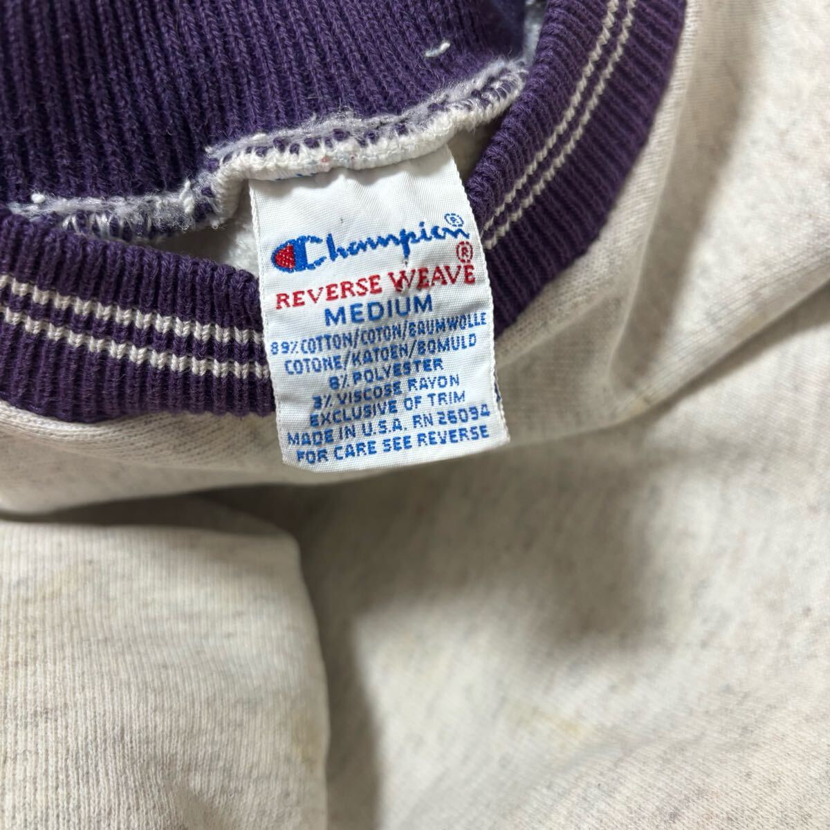136□90s チャンピオン リバースウィーブ ビンテージ USA製 136□90s チャンピオン リバースウィーブ ビンテージ USA製