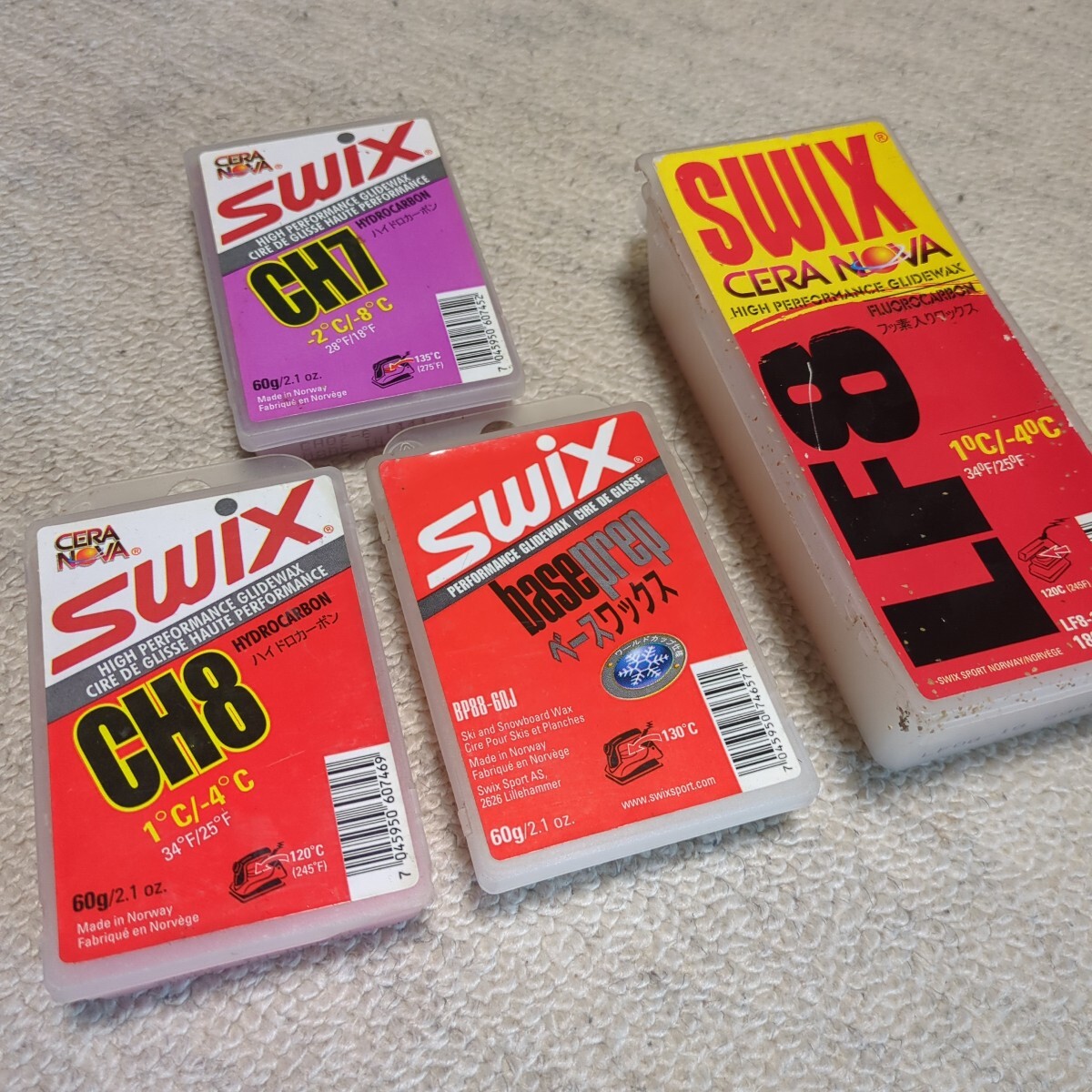 Yahoo!オークション - SWIX WAX CH7 CH8 base LF8