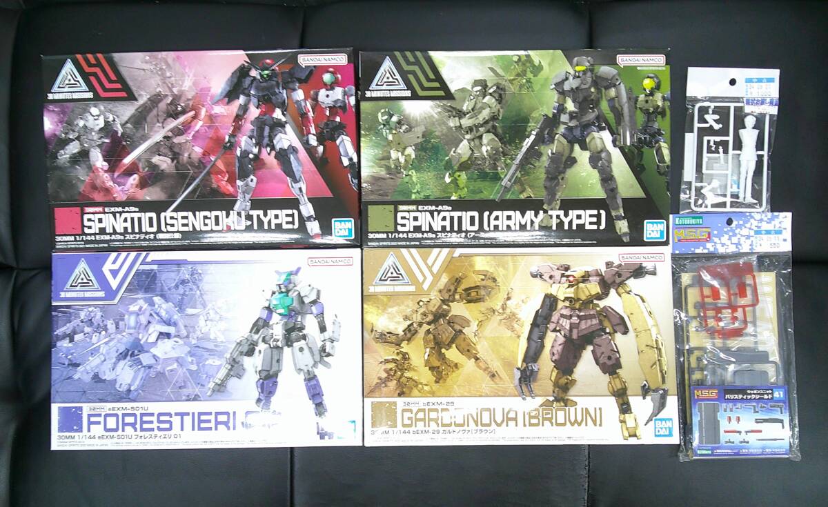 Yahoo!オークション - 【プラモデル #1】1/144 30MM まとめ4個+おまけ...