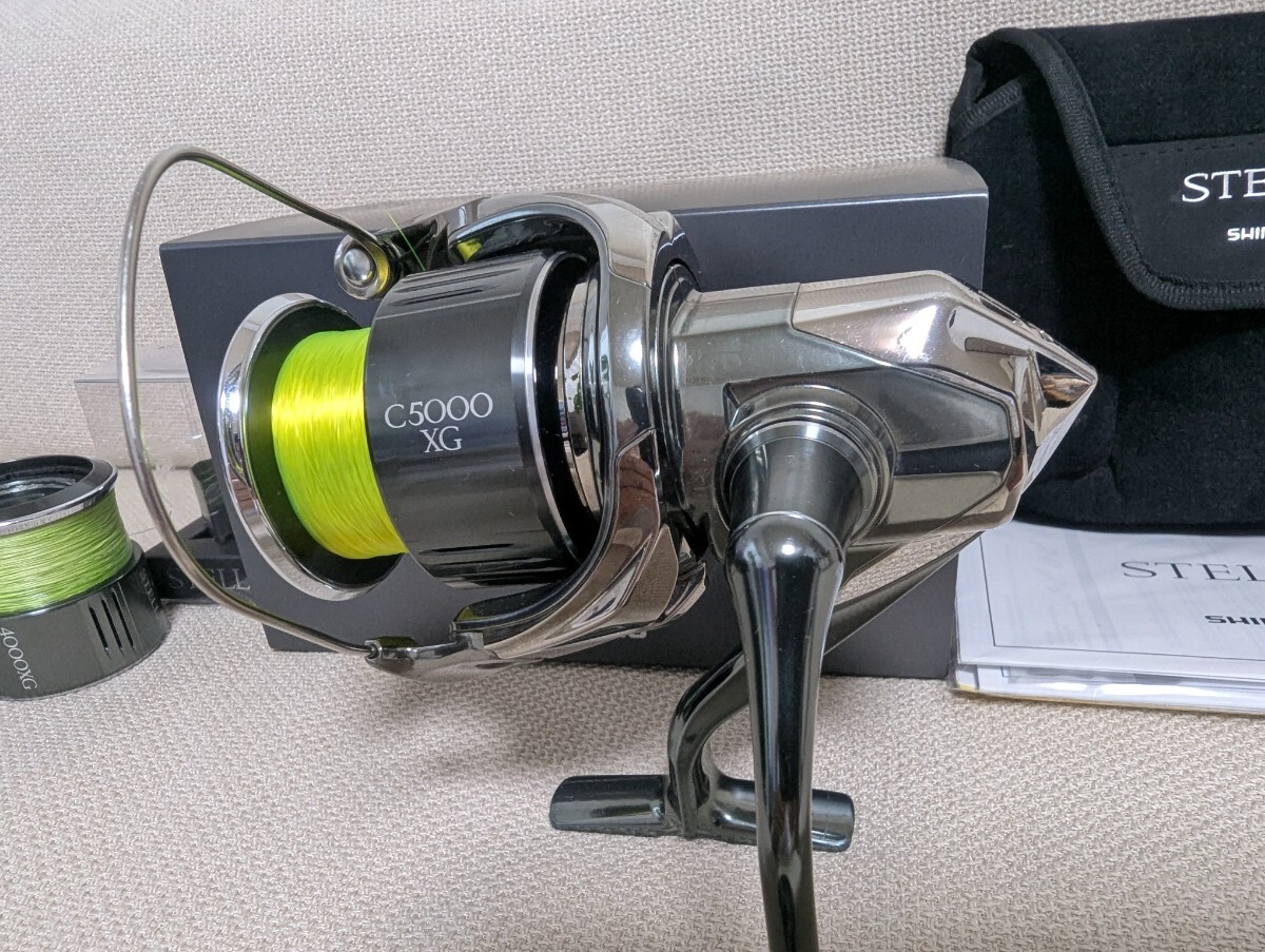 Yahoo!オークション - 22ステラ C5000XG 替スプール4000XG SHIMANO STE...