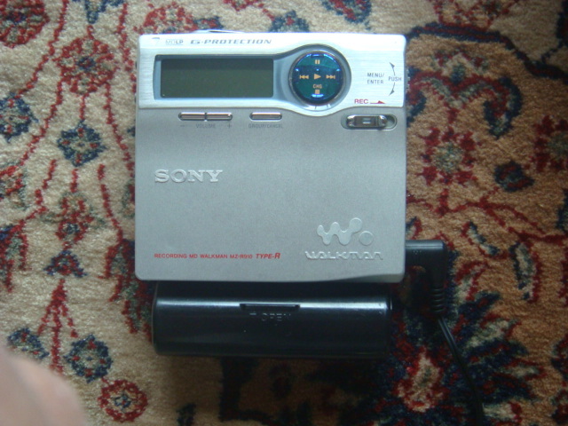 Yahoo!オークション - ソニー SONY RECORDING MD WALKMAN MZ-R910 TYPE...