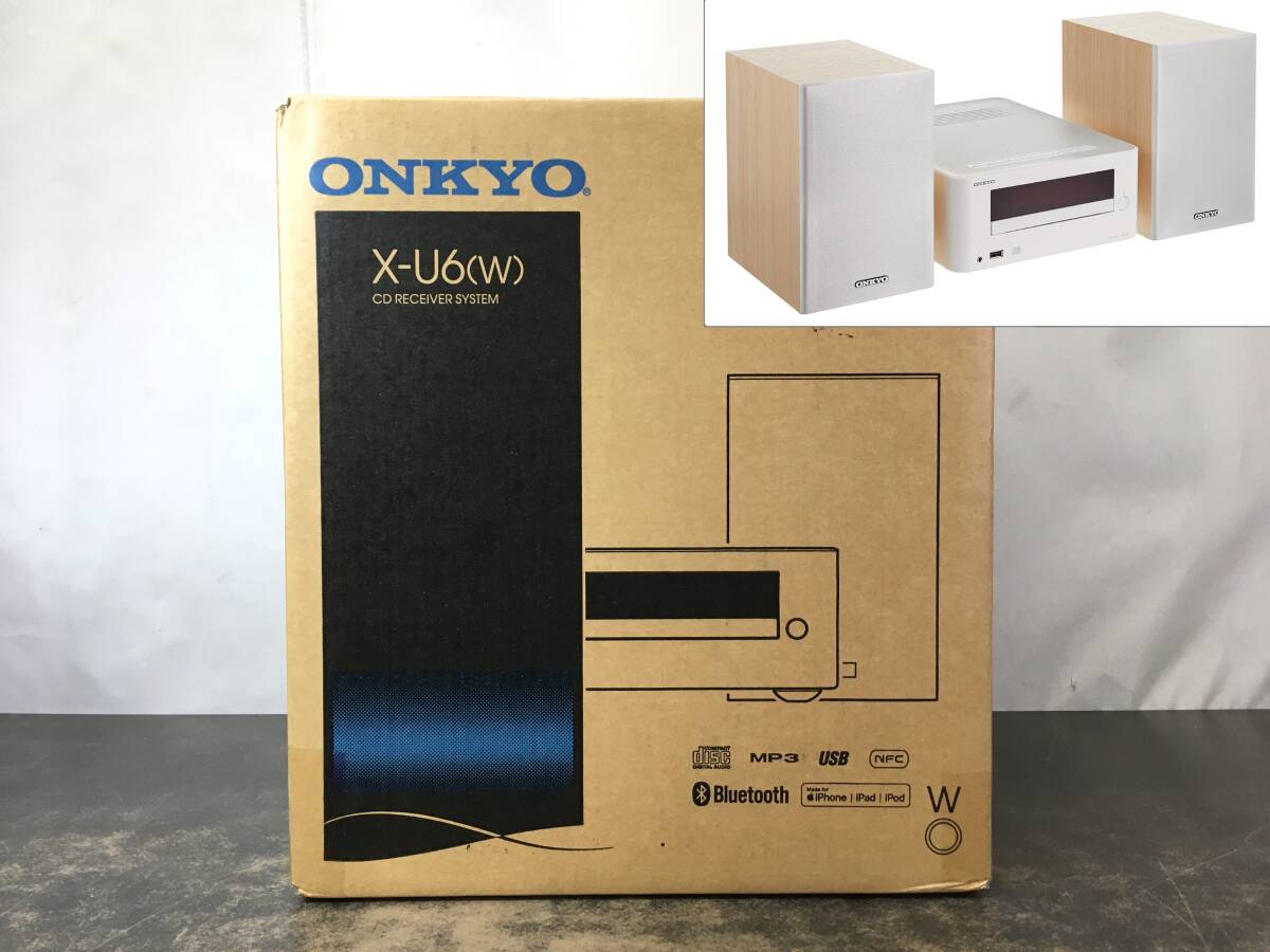Yahoo!オークション - 未開封 ONKYO オンキョー X-U6(W) CDレシーバー...
