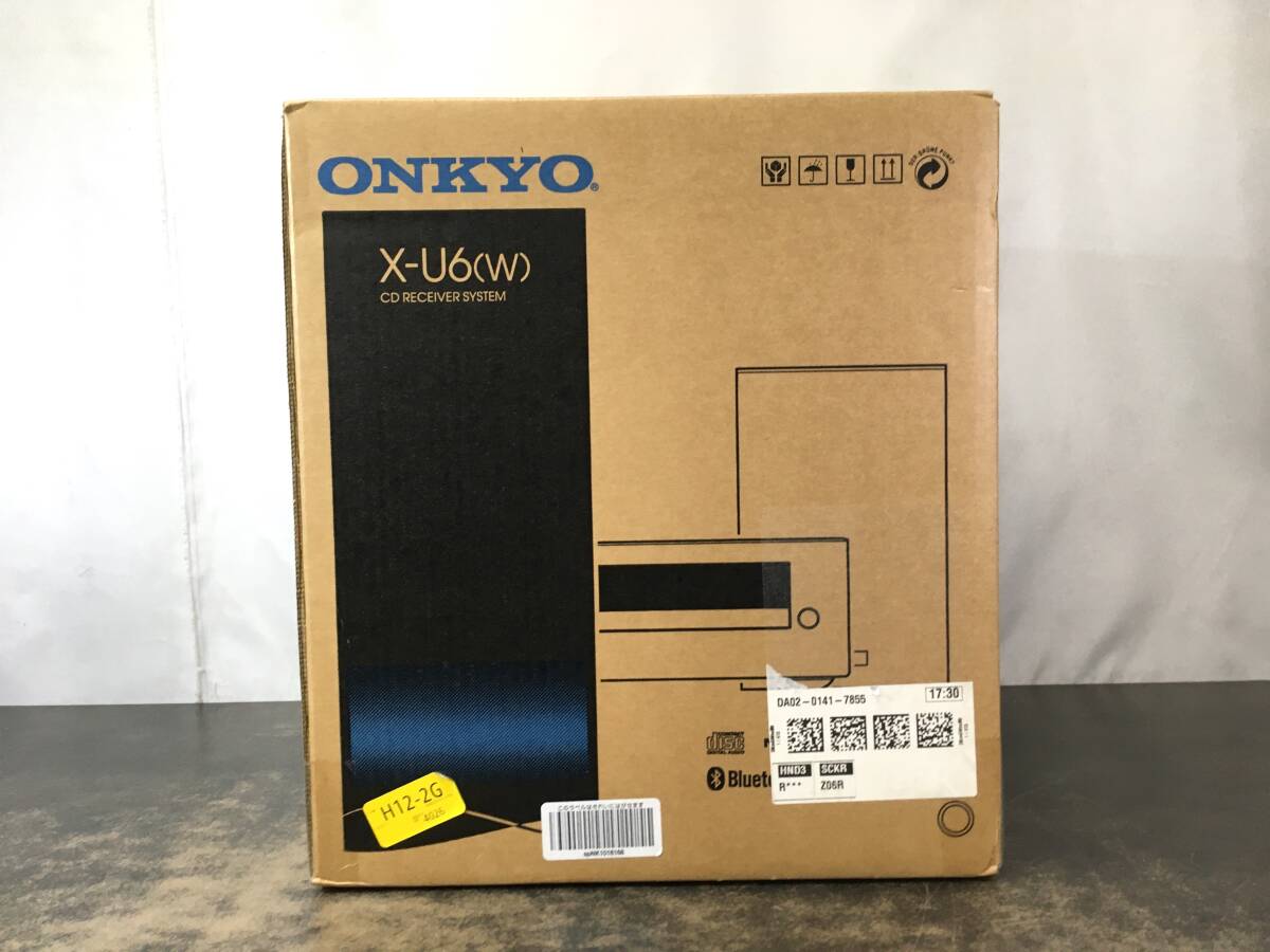 Yahoo!オークション - 未開封 ONKYO オンキョー X-U6(W) CDレシーバー...