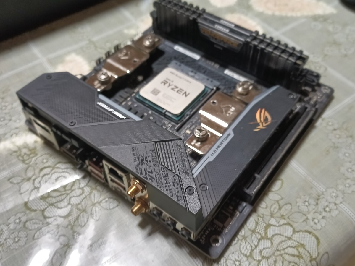 Yahoo!オークション - 蔵出し RYZEN7 5700X B550I‐ITX MEM16G ASSASSI...