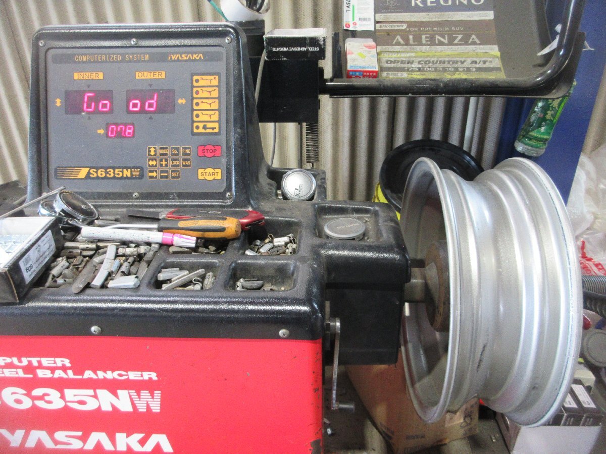 Yahoo!オークション - (R07/04/21) 14インチ 社外アルミホイール / ブ...