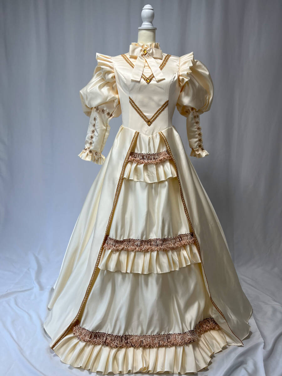 Yahoo!オークション - [d65] ウェディングドレス 19号～21号 カラード...