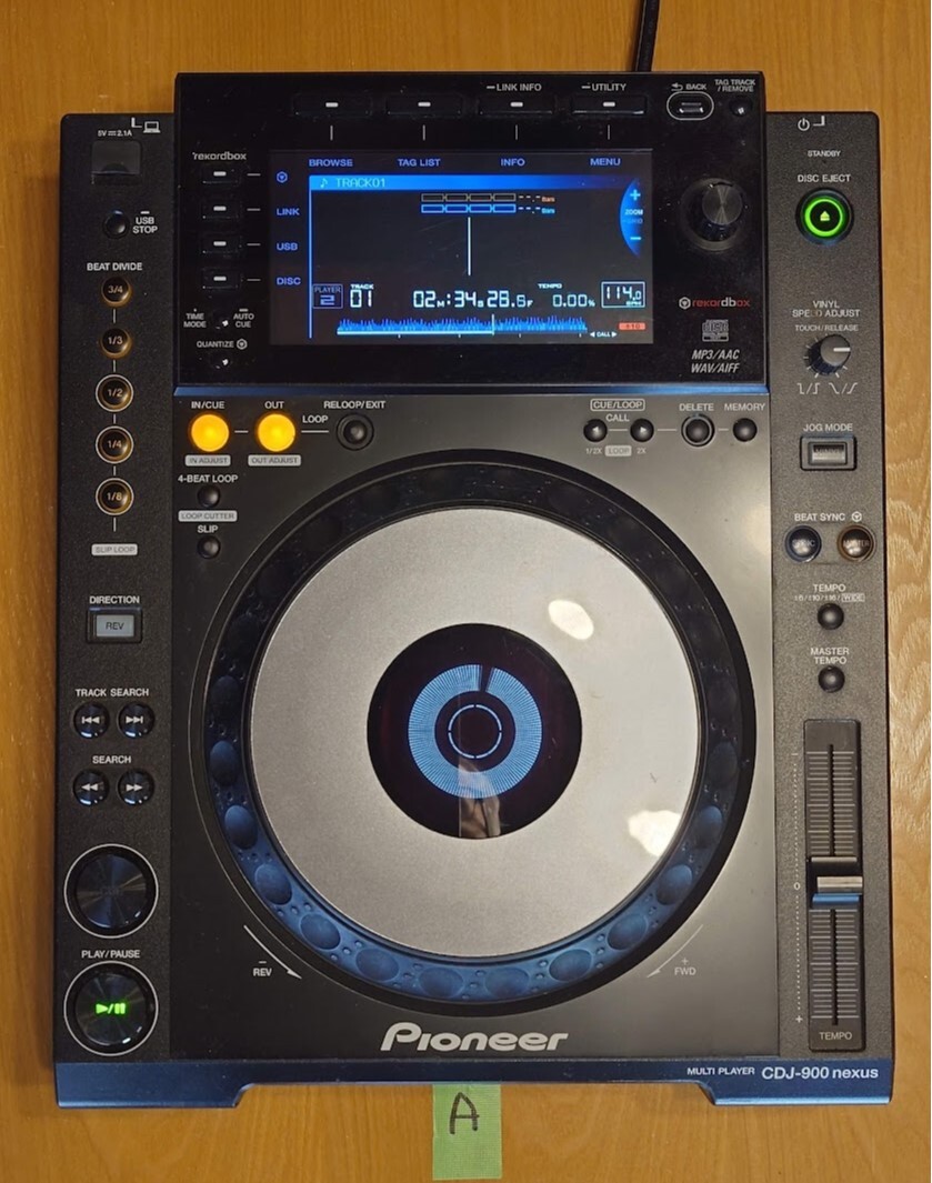 Pioneer DJ CDJ-900nexus ジャンク A(CDJ)｜売買されたオークション情報、yahooの商品情報をアーカイブ公開 - オークファン（aucfan.com）