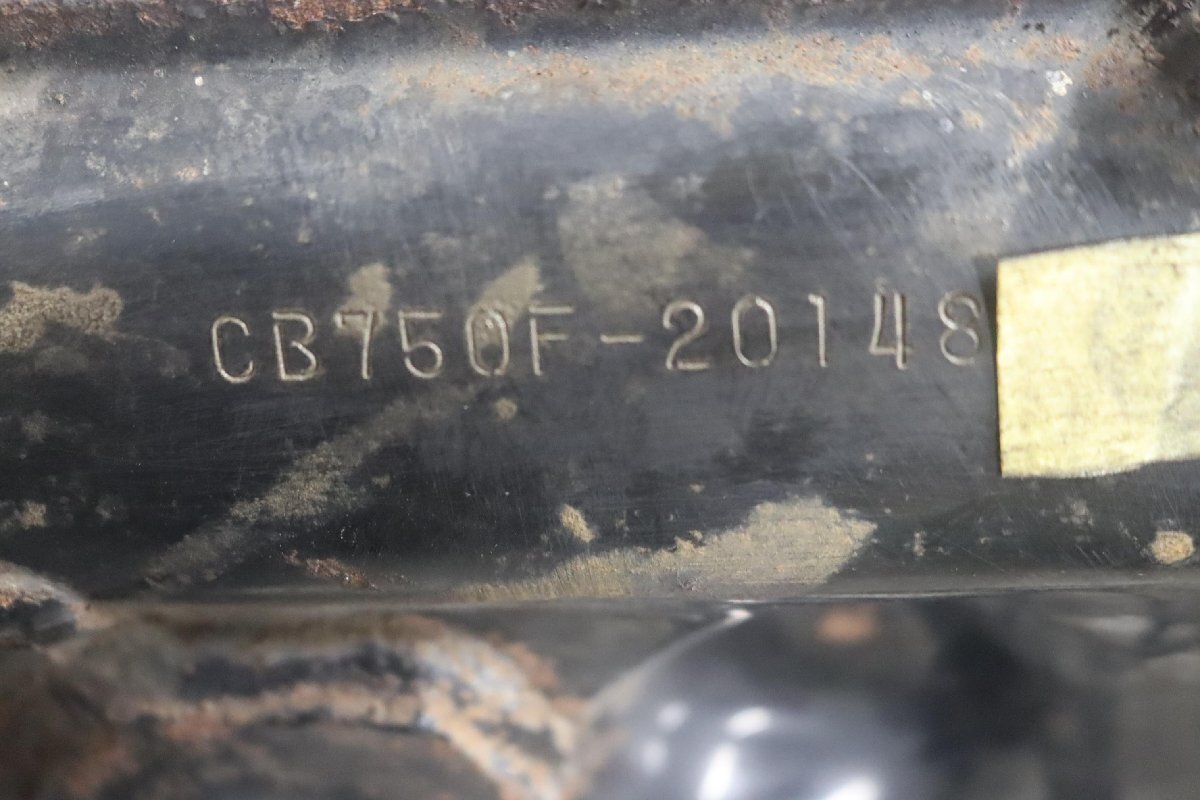Yahoo!オークション - H718 当時物 純正 CB750Four2 F1 書類付きフレー...