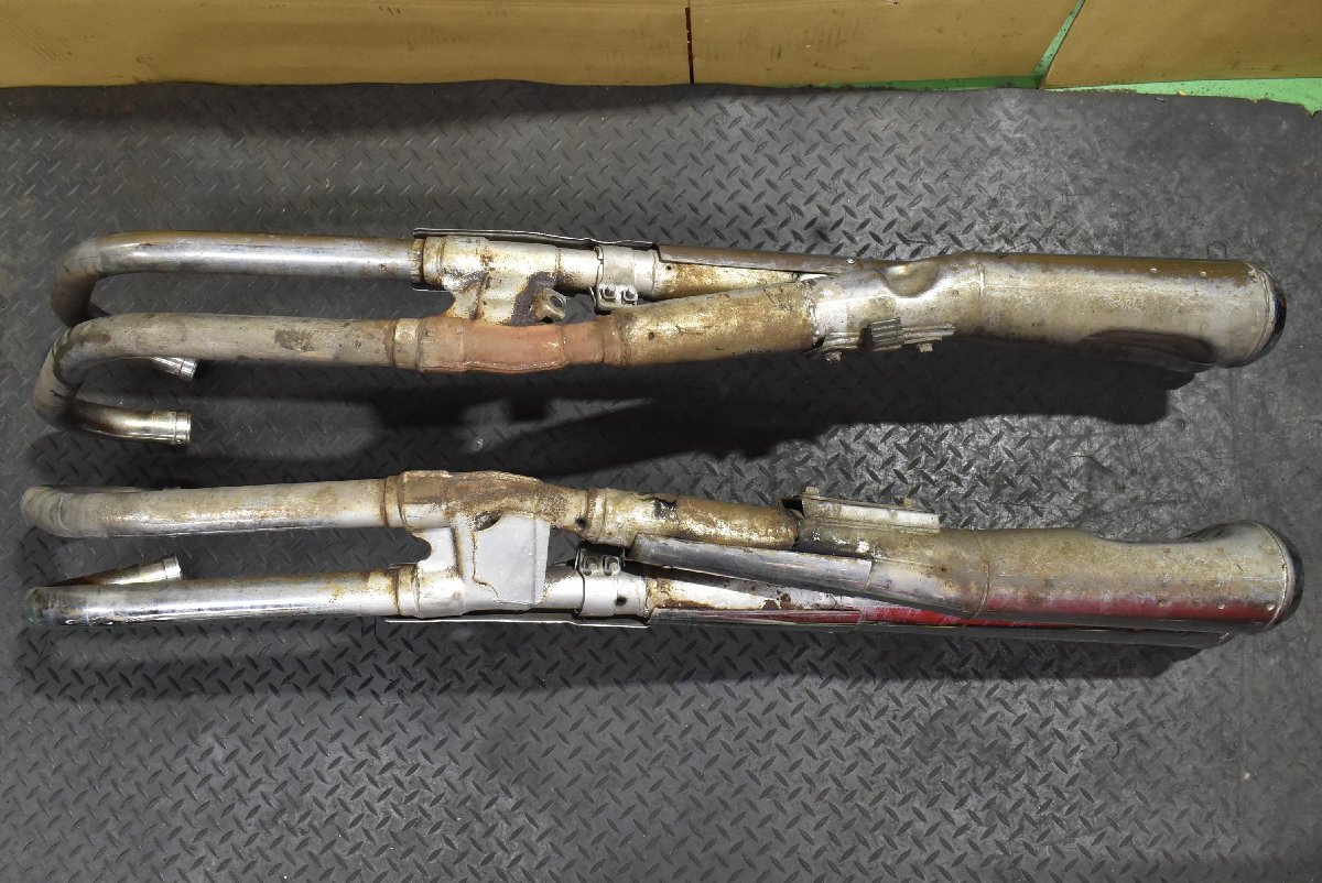 Yahoo!オークション - H372 当時物 純正 CB750K RC01 マフラー 0011 検...