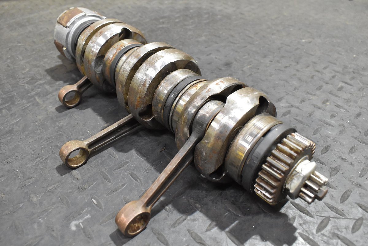 Yahoo!オークション - K1039 当時物 純正 250SS クランク コンロッド 0...