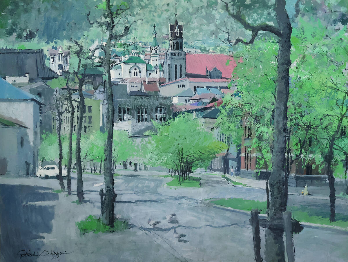 真作保証 小田切訓60号函館 展覧会出品作品□追悼□参考ネット 真作保証 小田切訓60号函館 展覧会出品作品□追悼□参考ネット