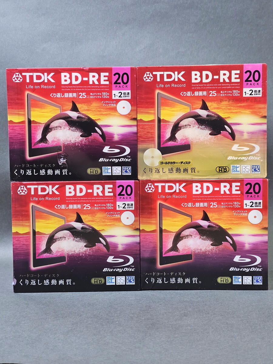 Yahoo!オークション - D122-80 TDK 録画用ブルーレイディスク BD-RE 25...