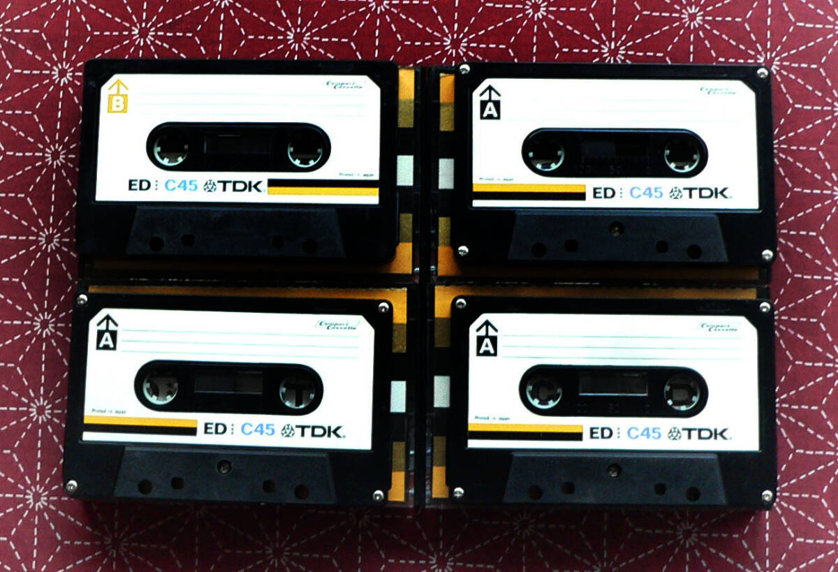 Yahoo!オークション - 中古カセット テープ / TDK ED C45分 - 8本