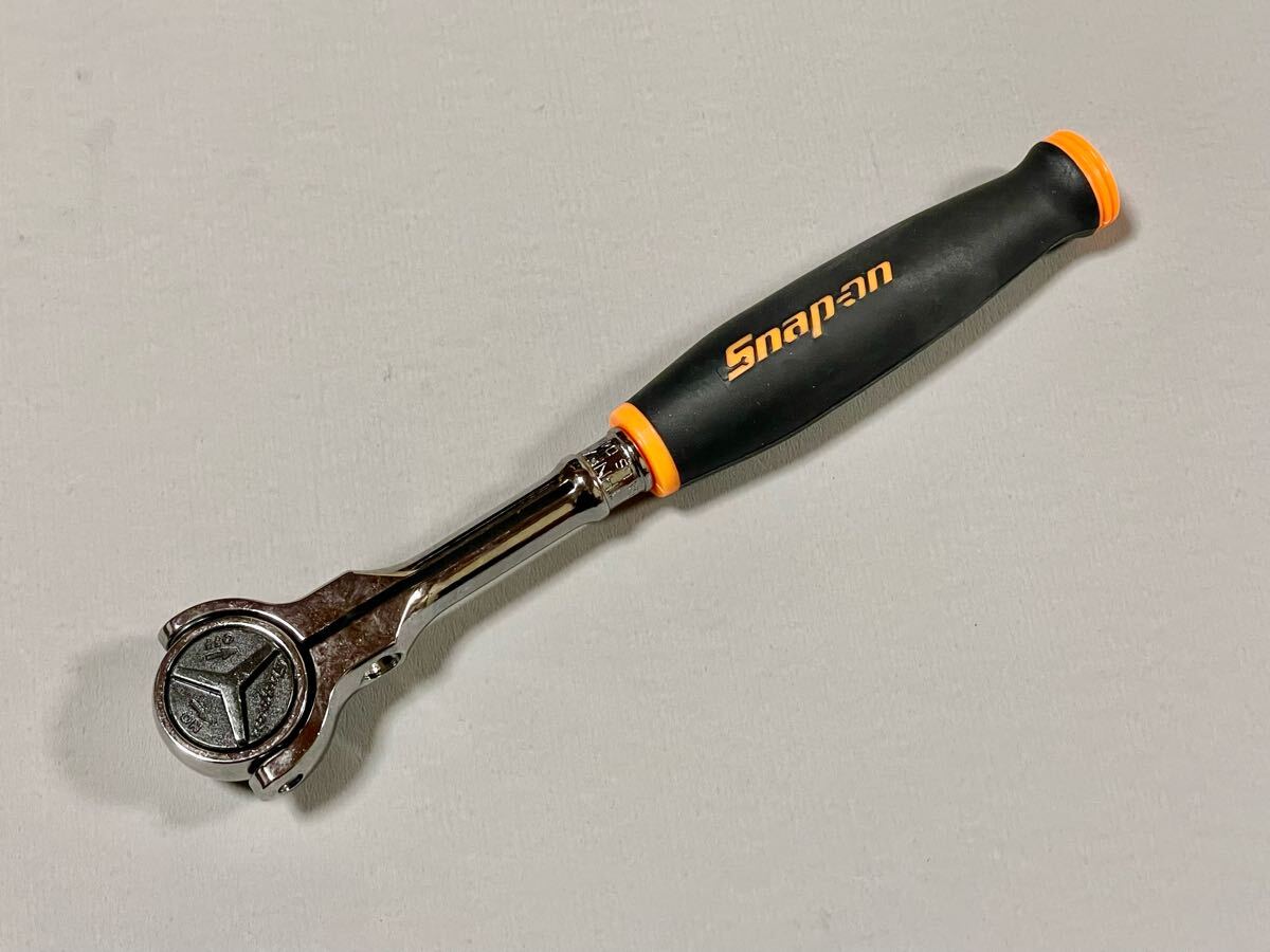 Yahoo!オークション - スナップオン 1/4drコンパクトスイベルラチェッ...