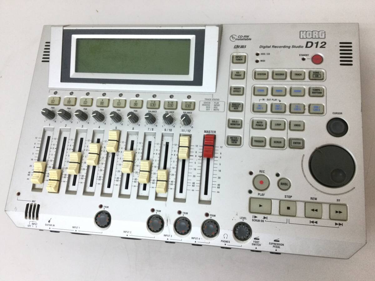 Yahoo!オークション - KORG Digital Recording Studio D12 マルチトラ...
